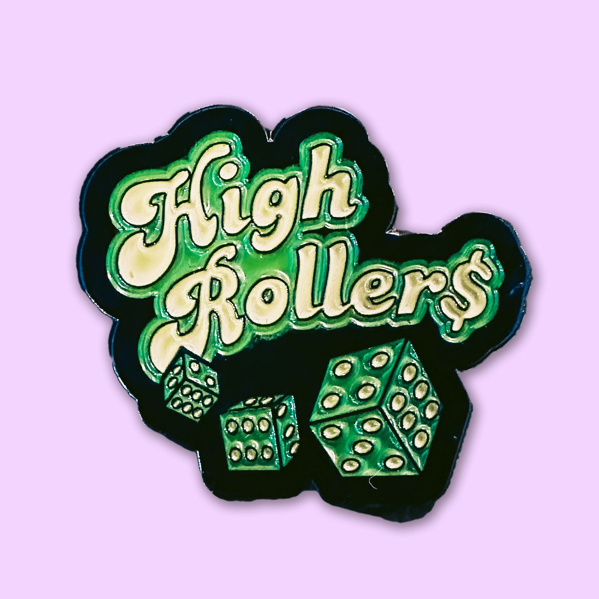 High Rollers Enamel Pin | RCR Online Store